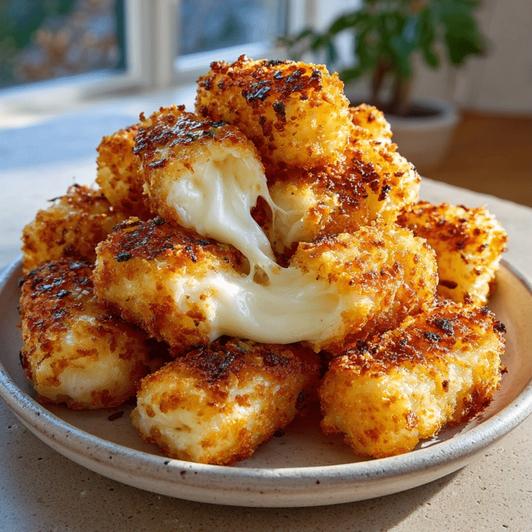 Mozzarella Stick Cottage Cheese Bites — Zero-Breadcrumb Cheese Pull