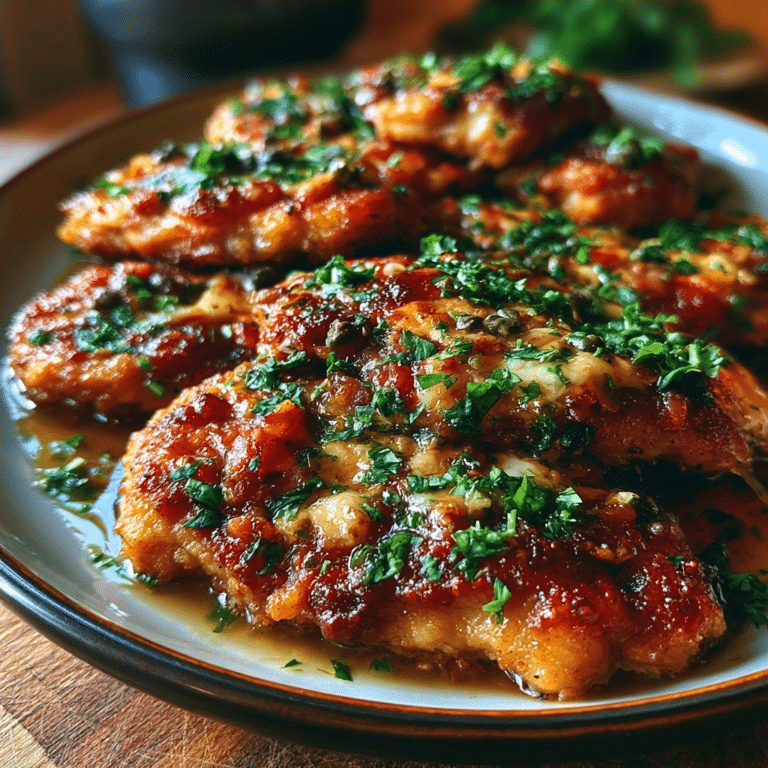 Chicken Piccata – The Best Classic Italian Chicken Dish